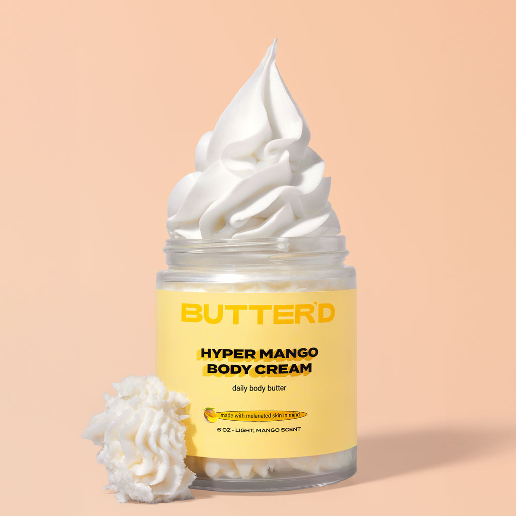 BUTTER'D Hyper Mango Body Cream at AMP Beauty LA